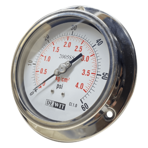 Manómetros - Distribuidor Dewit | 🔹 Acero Inoxidable | 🔹 Bronce | 🔹 Glicerina